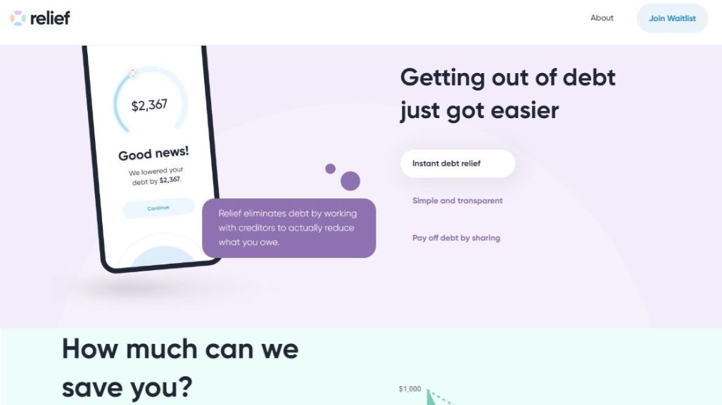 Relief app offers Signup and Earn over $100 (offer extended)