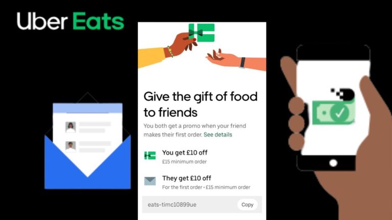 Uber Eats Referral Bonus: [5 Easy Steps to Earn and Save up to $300]
