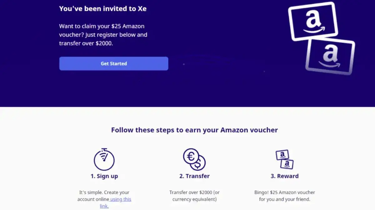 XE Promo Code [7 Easy Steps to Apply and get $25 Rewards]